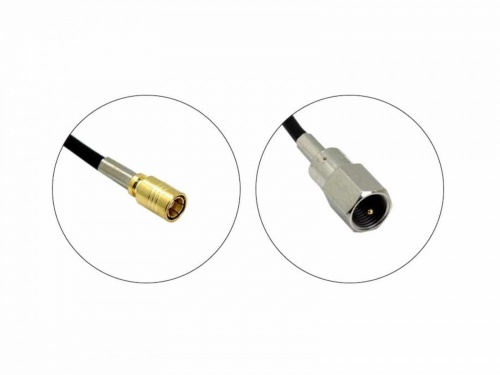 Aerial connectors and adapters for DAB radio.