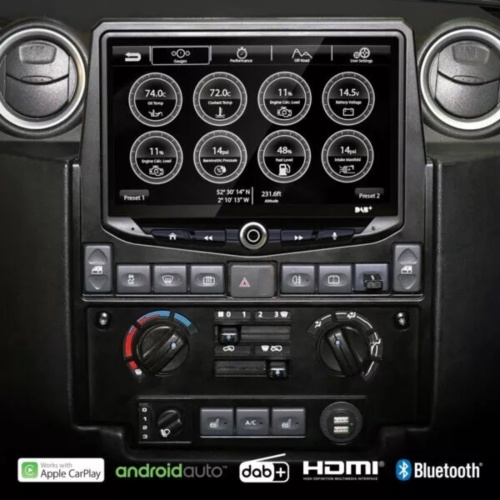 Stinger HORIZON10 Land Rover Defender Puma 10-inch multimedia ...