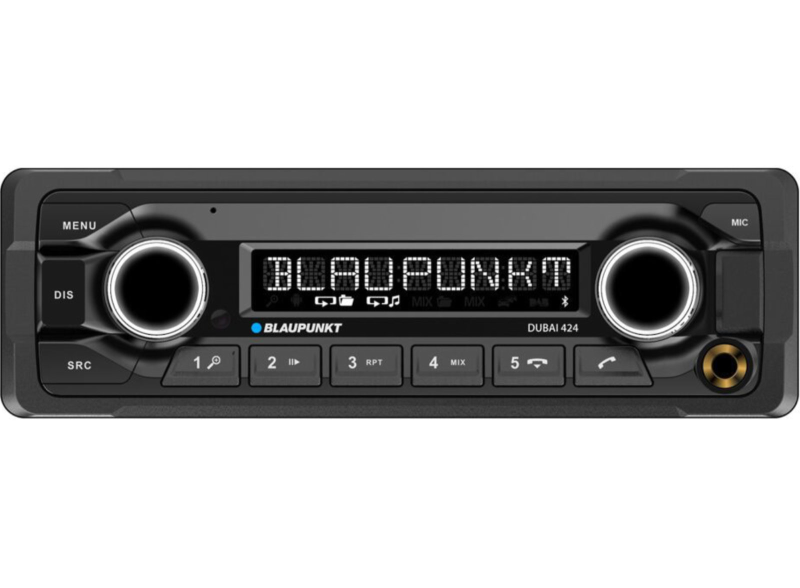 Blaupunkt Dubai 424 24v Radio Stereo Heavy Duty Retro look with FM ...