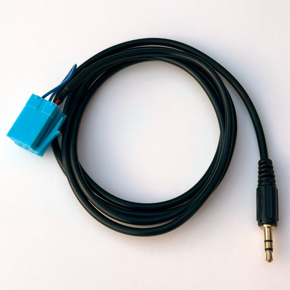 Citroen Relay AUX cable adapter lead for for Delphi car radio stereo ...