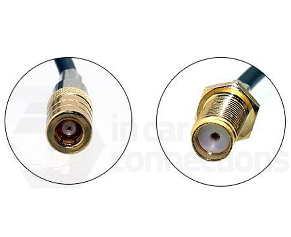 DAB radio aerial extension cable 1M SMA female to SMB female CT27AA124