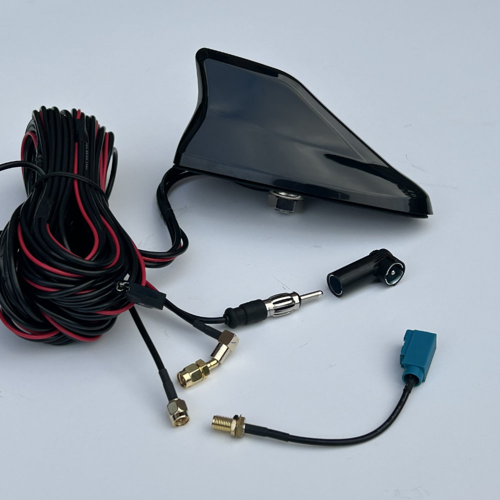 Shark fin aerial KIT - In car roof mount DAB AM FM and GPS aerial ...