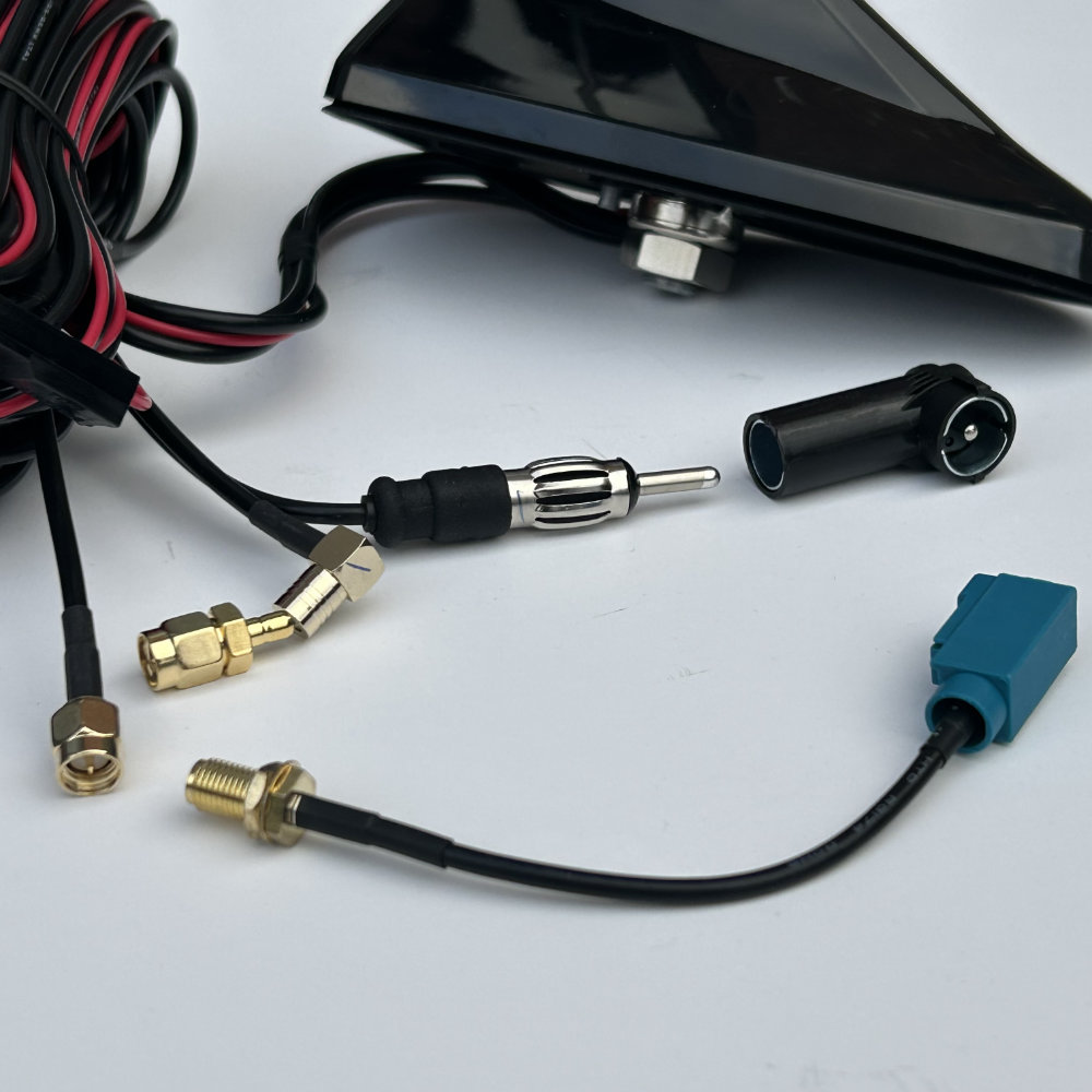 Shark fin aerial KIT - In car roof mount DAB AM FM and GPS aerial ...