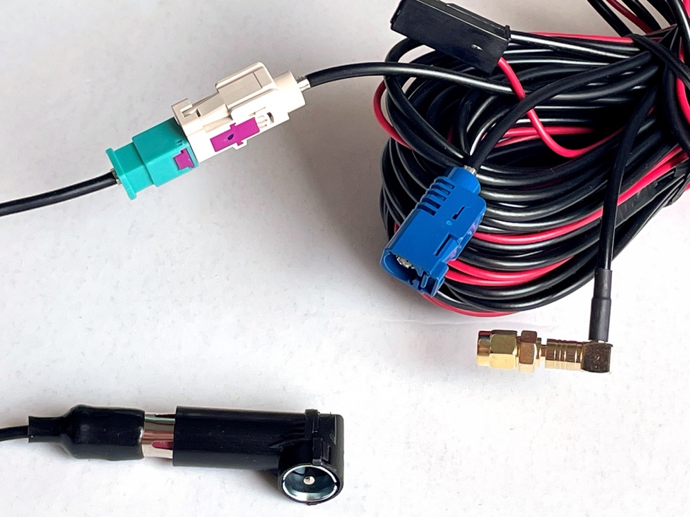 Shark fin aerial KIT - In car roof mount DAB AM FM and GPS aerial ...