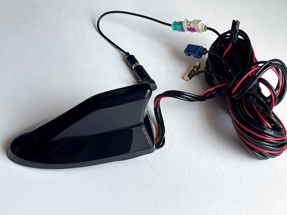 Shark fin aerial KIT - In car roof mount DAB AM FM and GPS aerial ...