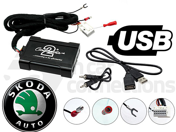 Skoda USB adapter interface CTASKUSB003 for Skoda Octavia Fabia ...