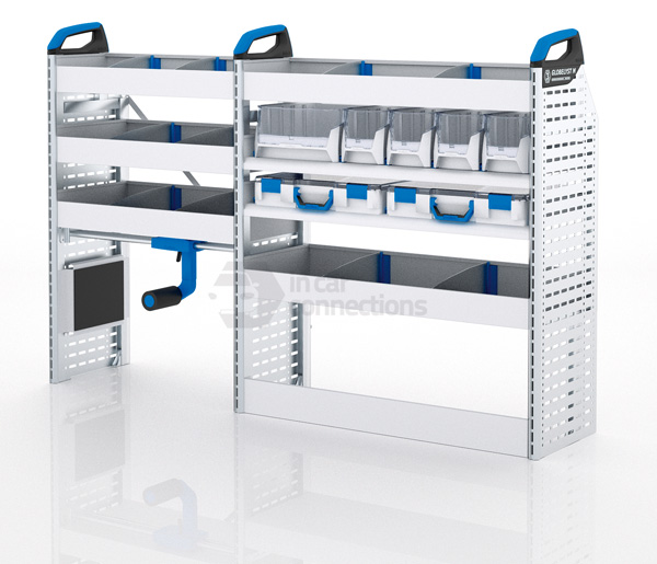 Sortimo Xpress CYMOS2 Van Racking for Volkswagen Caddy Maxi Van ...