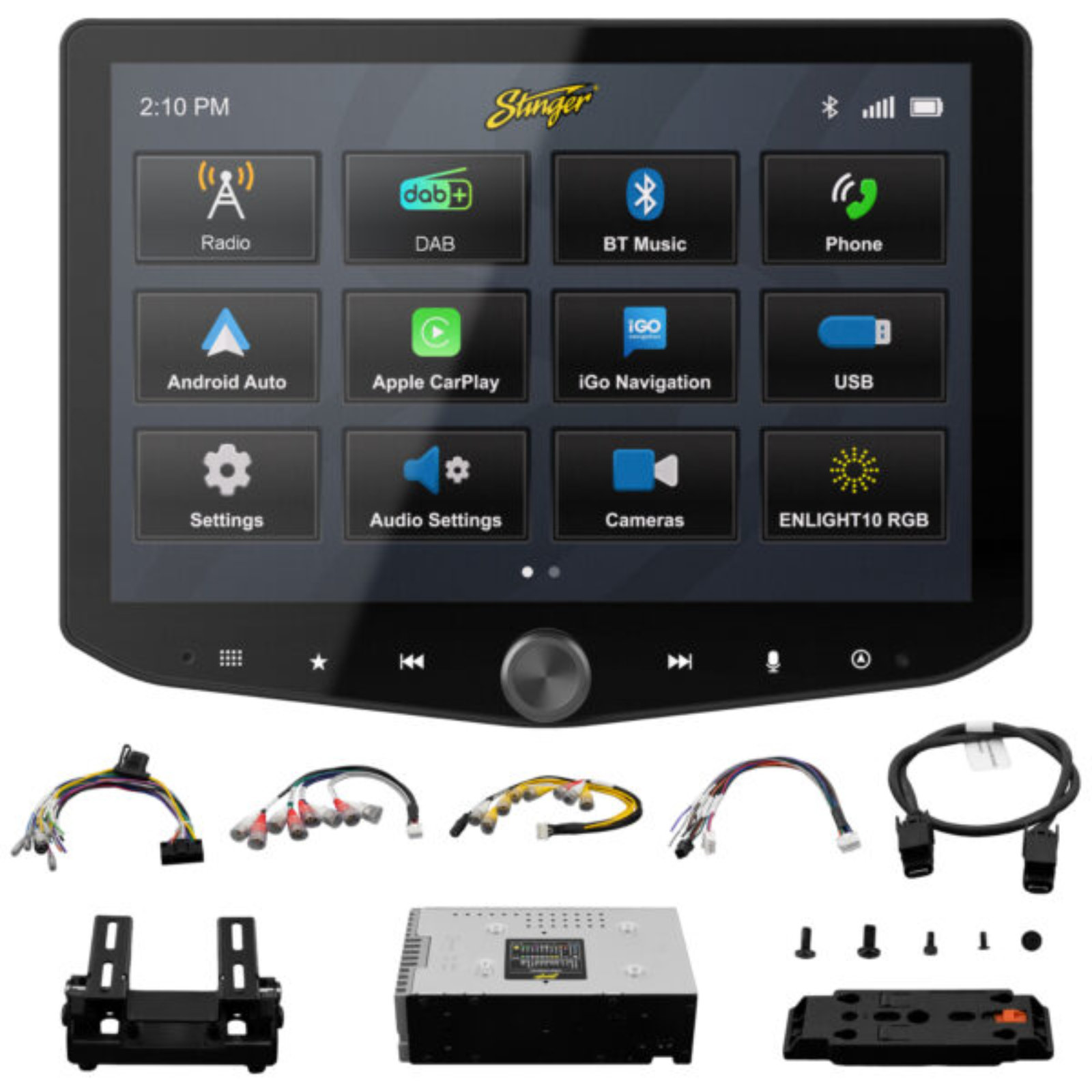 Stinger HORIZON10 Land Rover Defender Puma 10-inch multimedia ...