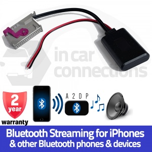 Audi Bluetooth adapters for music streaming & handsfree calls